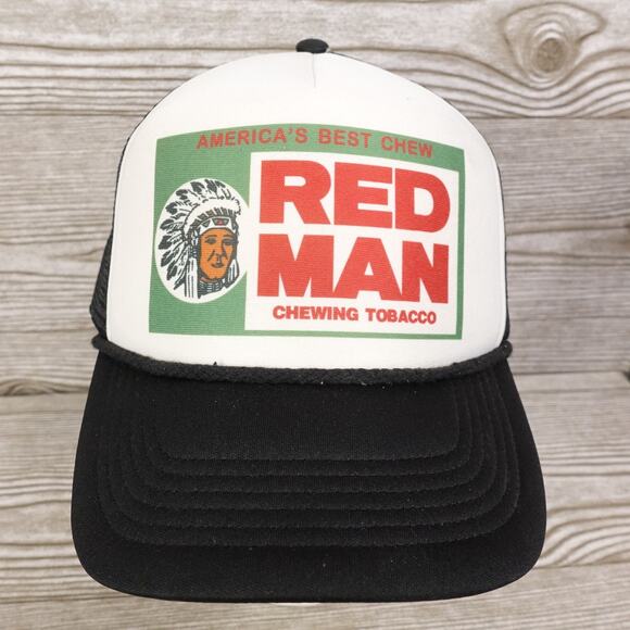 Ventura Caps | Accessories | Vintage Red Man Hat Cap Snap Back Trucker ...
